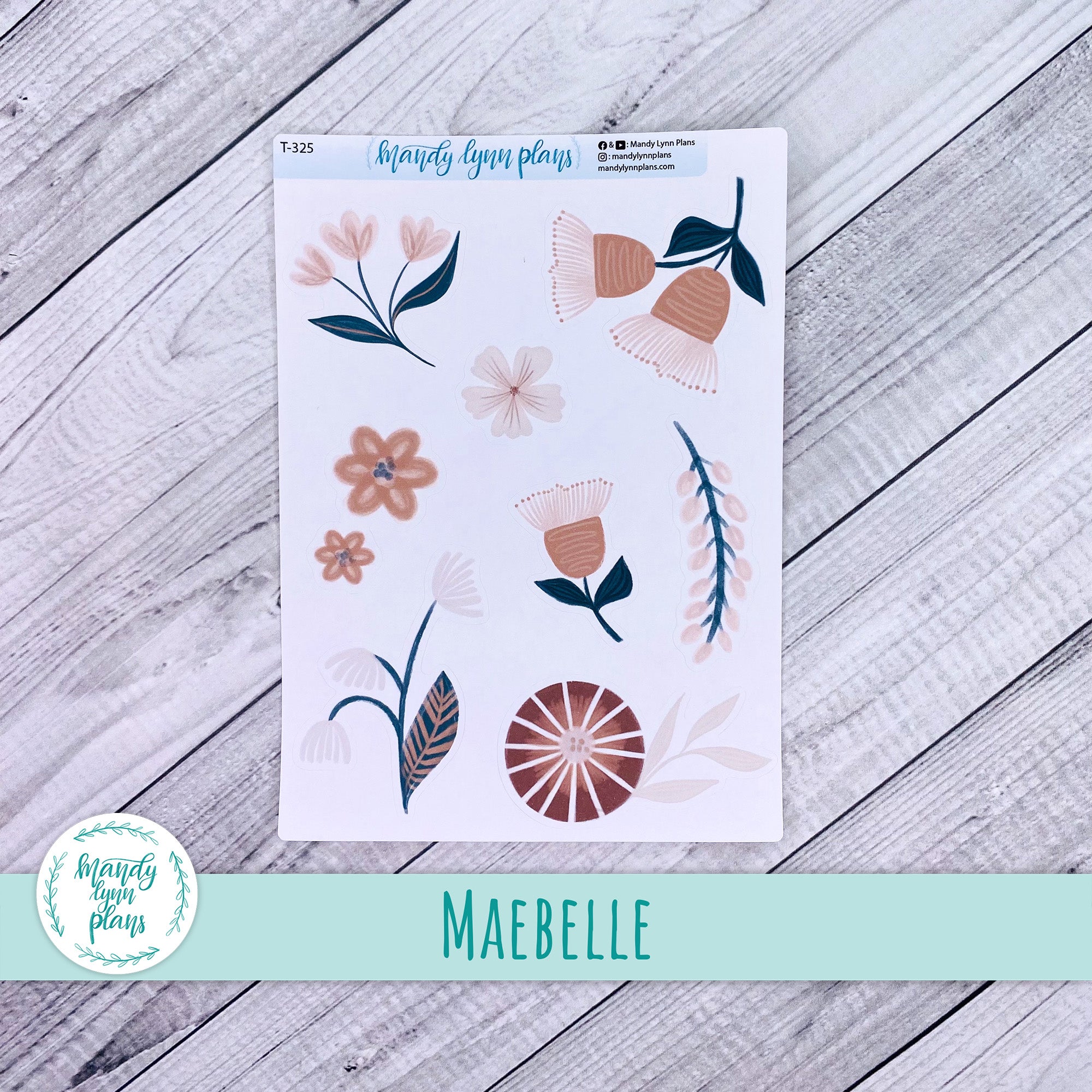 Maebelle Large Deco || T-325 – Mandy Lynn Plans