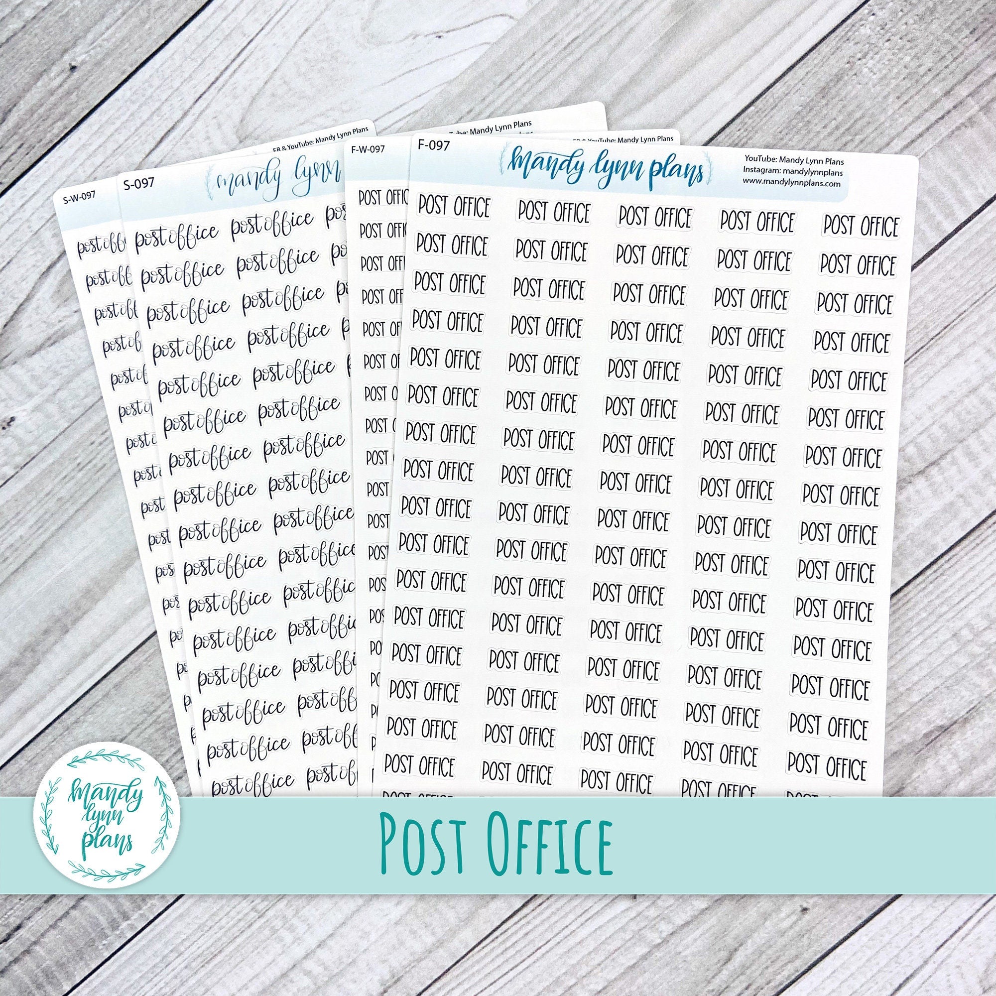 Post Office Scripts || 097 – Mandy Lynn Plans
