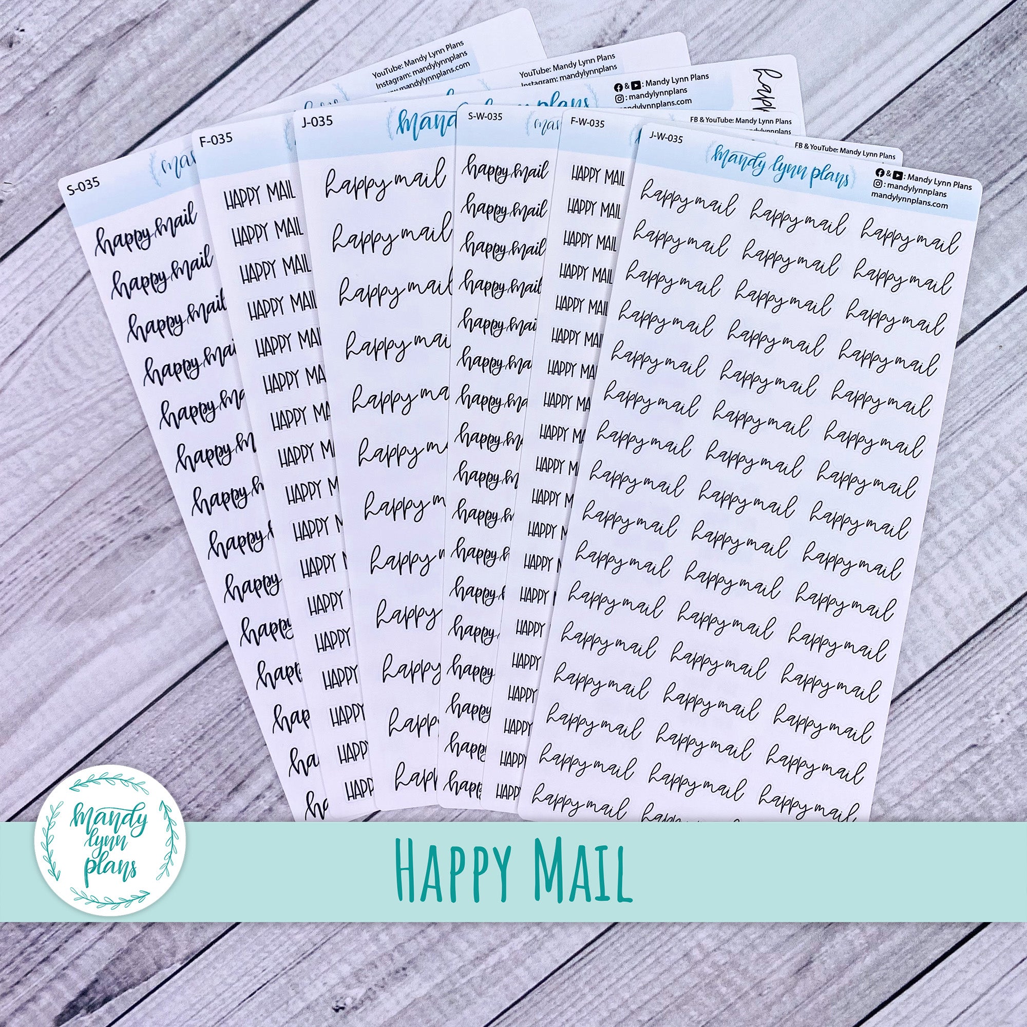 Happy Mail Scripts || 035 – Mandy Lynn Plans