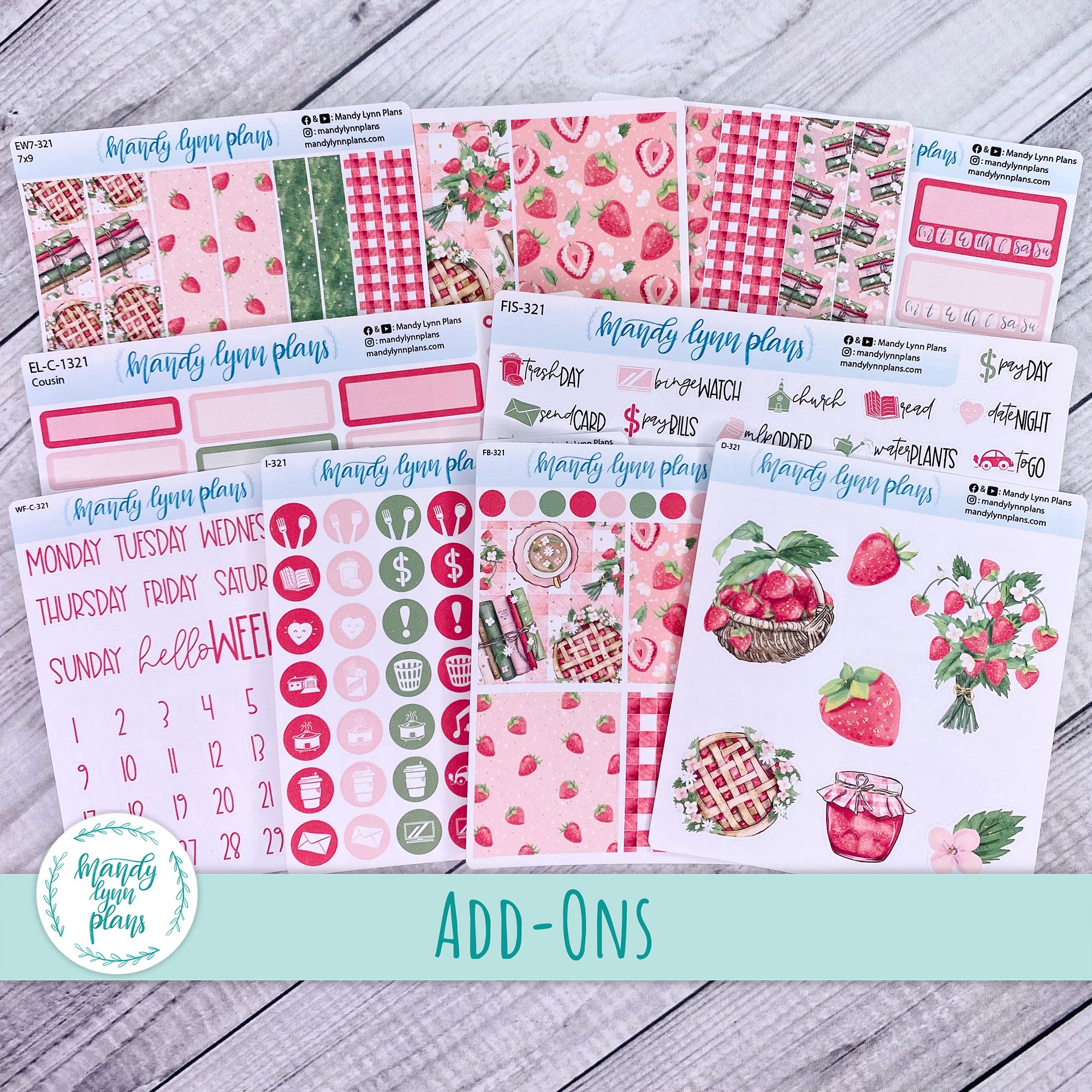 Sweet Berries Add-Ons || 321 – Mandy Lynn Plans