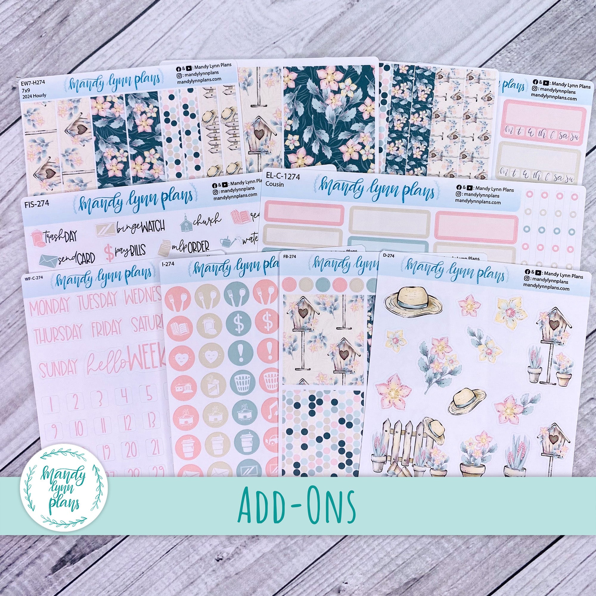 Sunny Garden Add-Ons || 274 – Mandy Lynn Plans