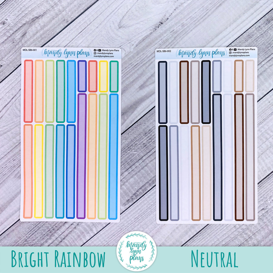 Multi-Day Labels || A5, B6 (& A5 Slim) & B5 Common Planner – Mandy Lynn ...