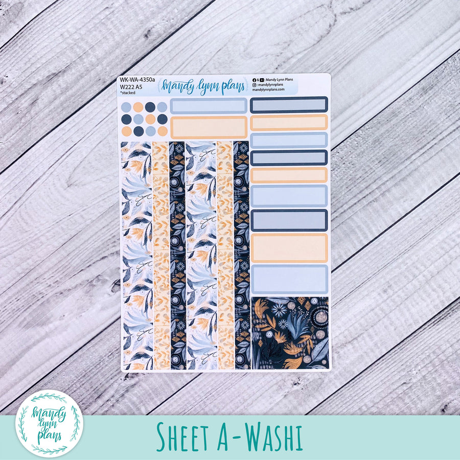 Weekly Kit || Wonderland 222 A5, B6, A6 || Stacked, Unstacked, Horizon ...