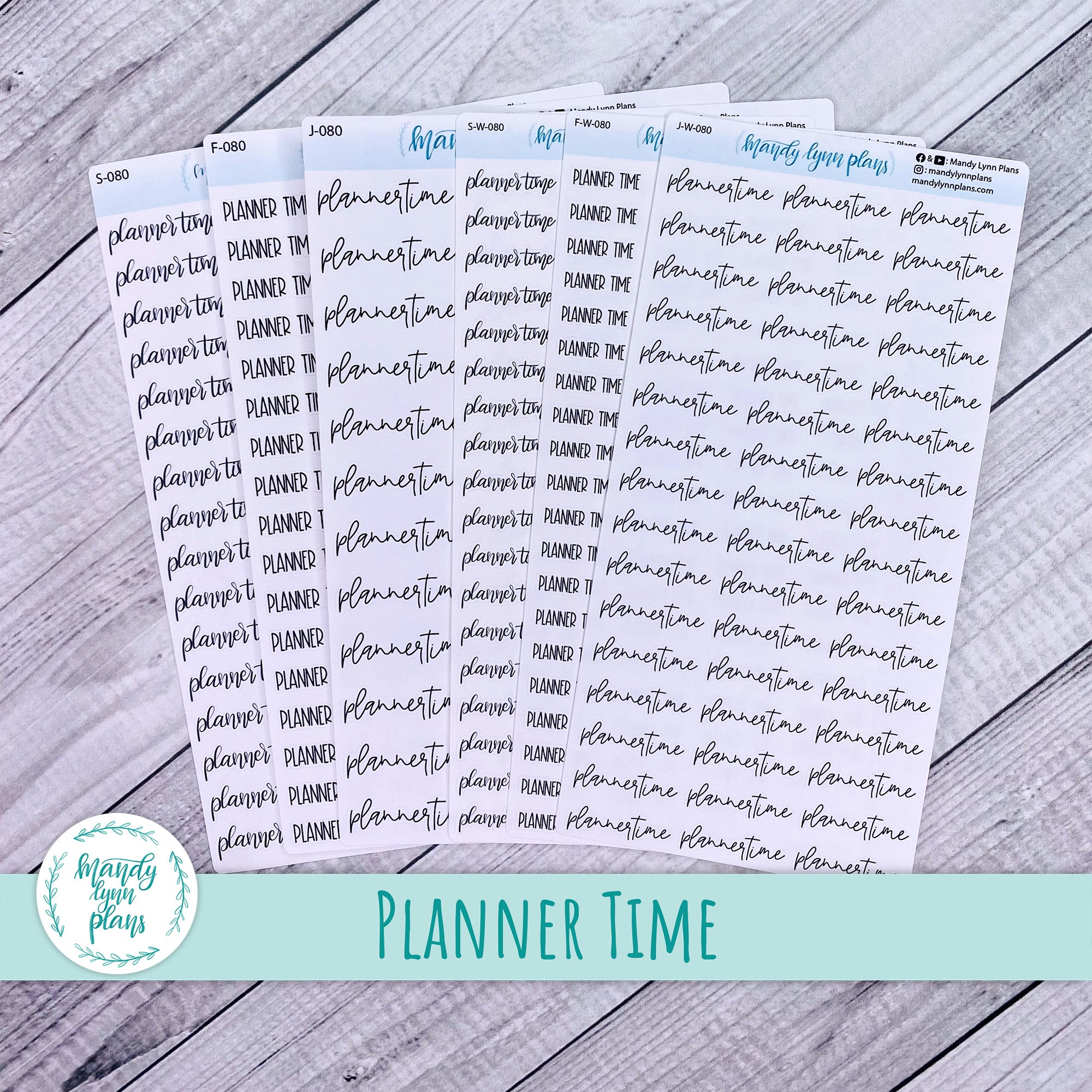 Planner Time Scripts || 080 – Mandy Lynn Plans