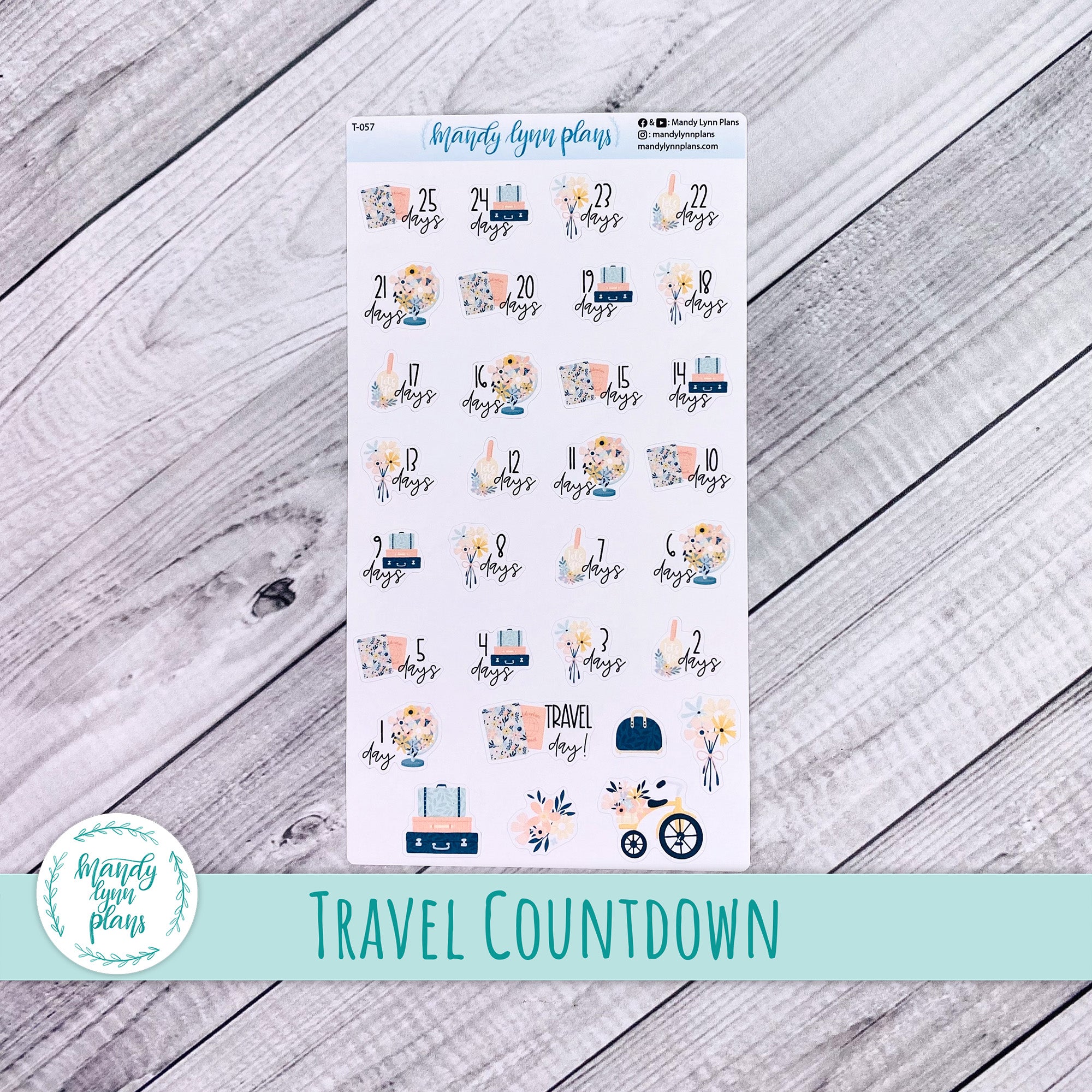 Travel Countdown || T-057 – Mandy Lynn Plans