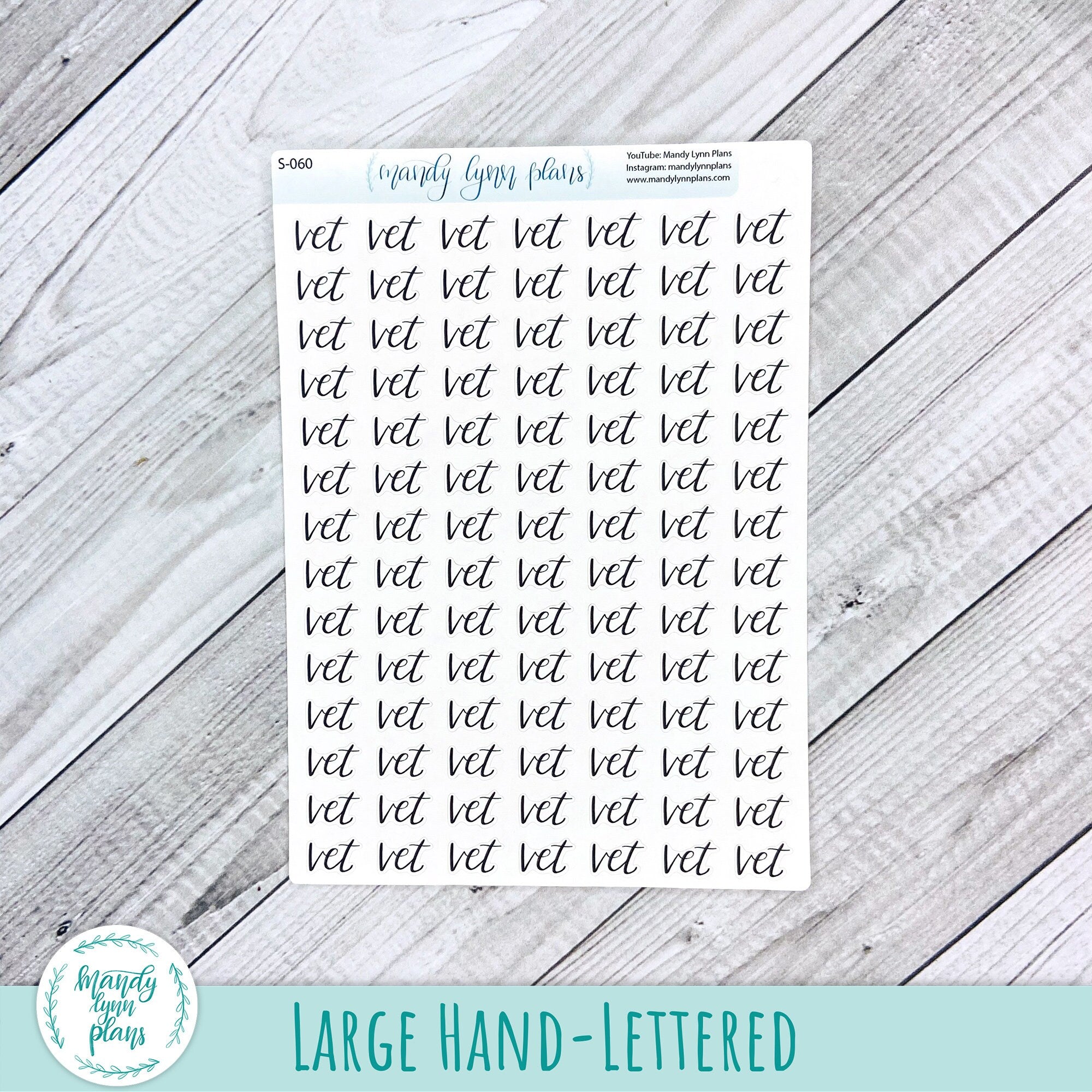 Vet Scripts || 060 – Mandy Lynn Plans