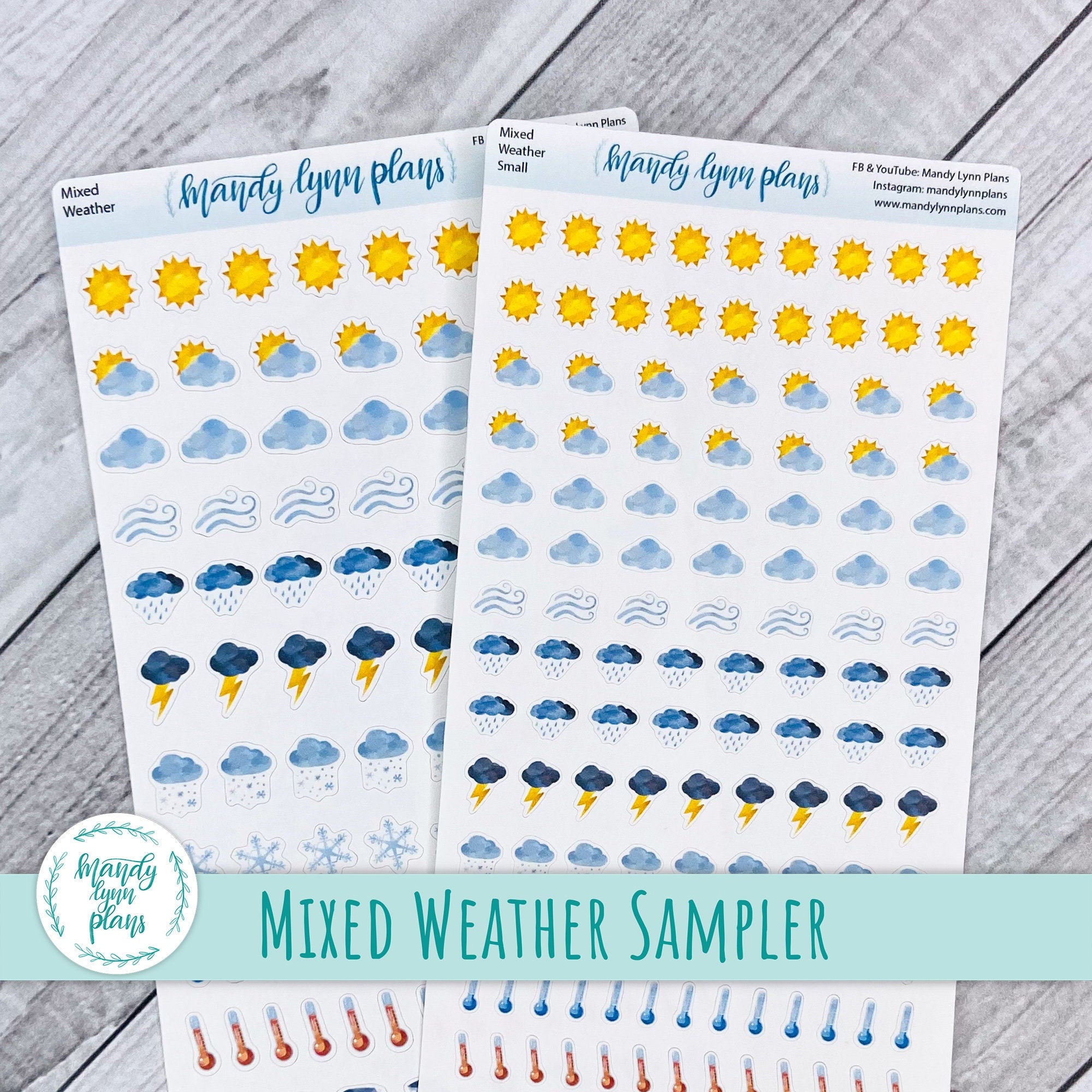 Mixed Weather Sampler – Mandy Lynn Plans