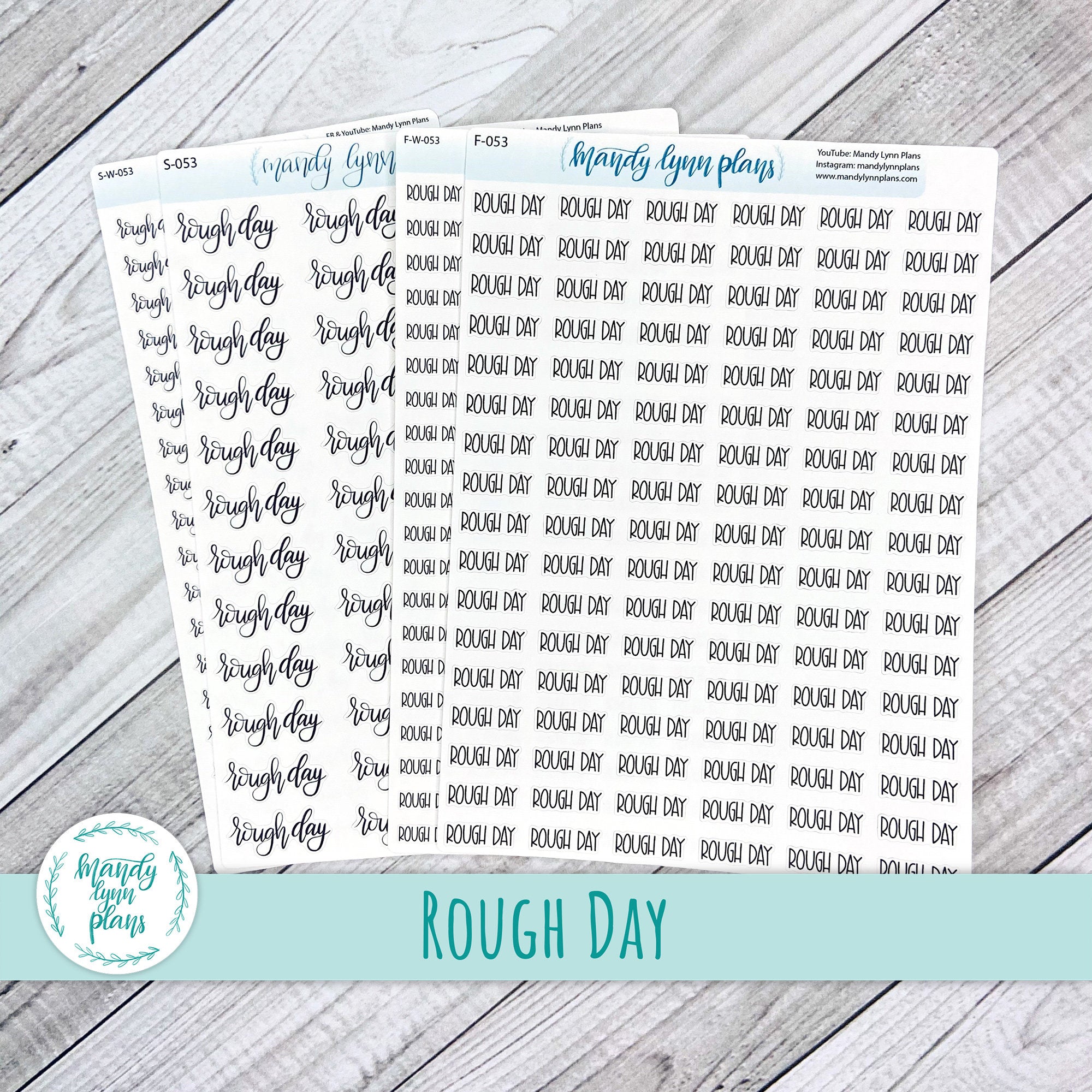 Rough Day Scripts || 053 – Mandy Lynn Plans