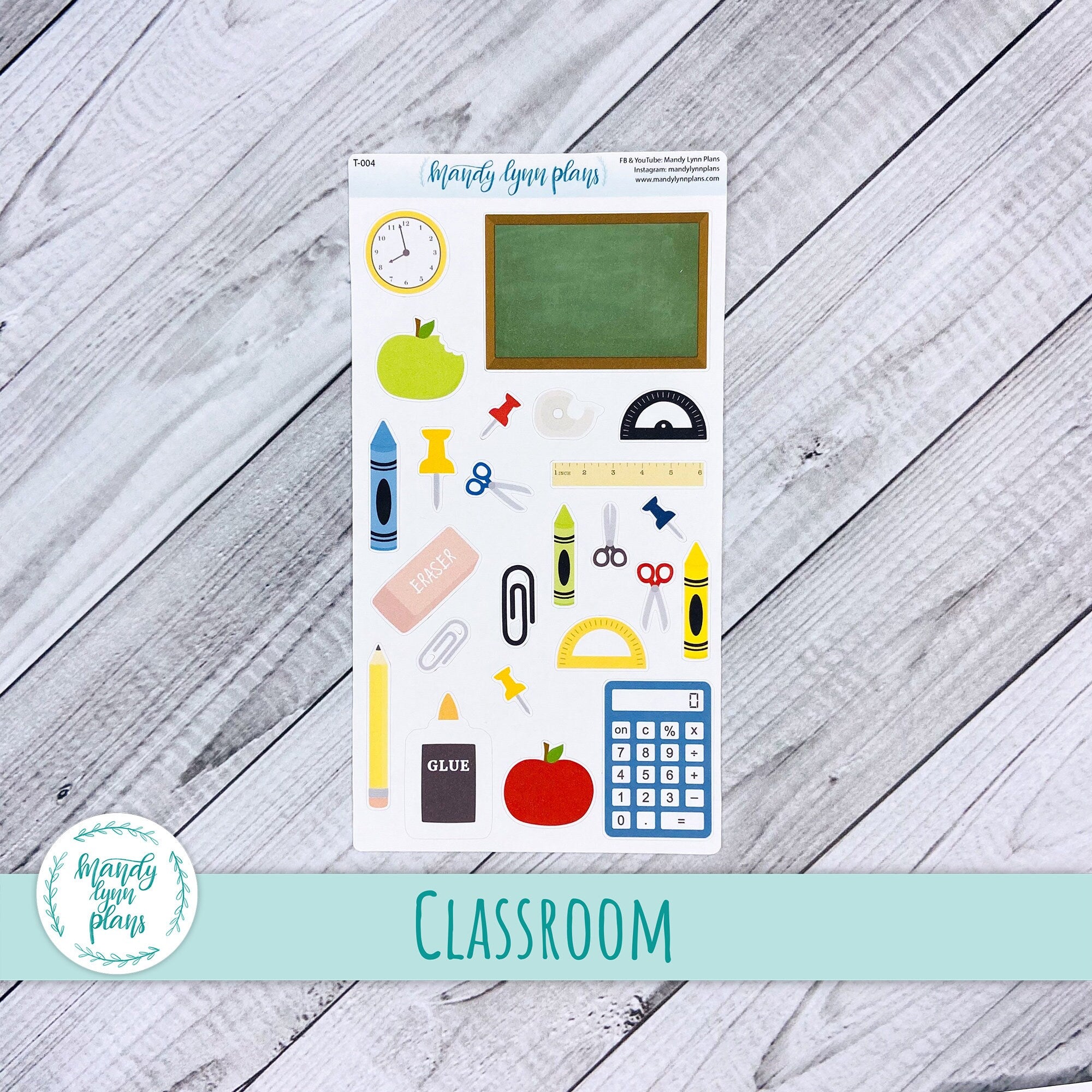 Classroom Doodles || T-004 – Mandy Lynn Plans