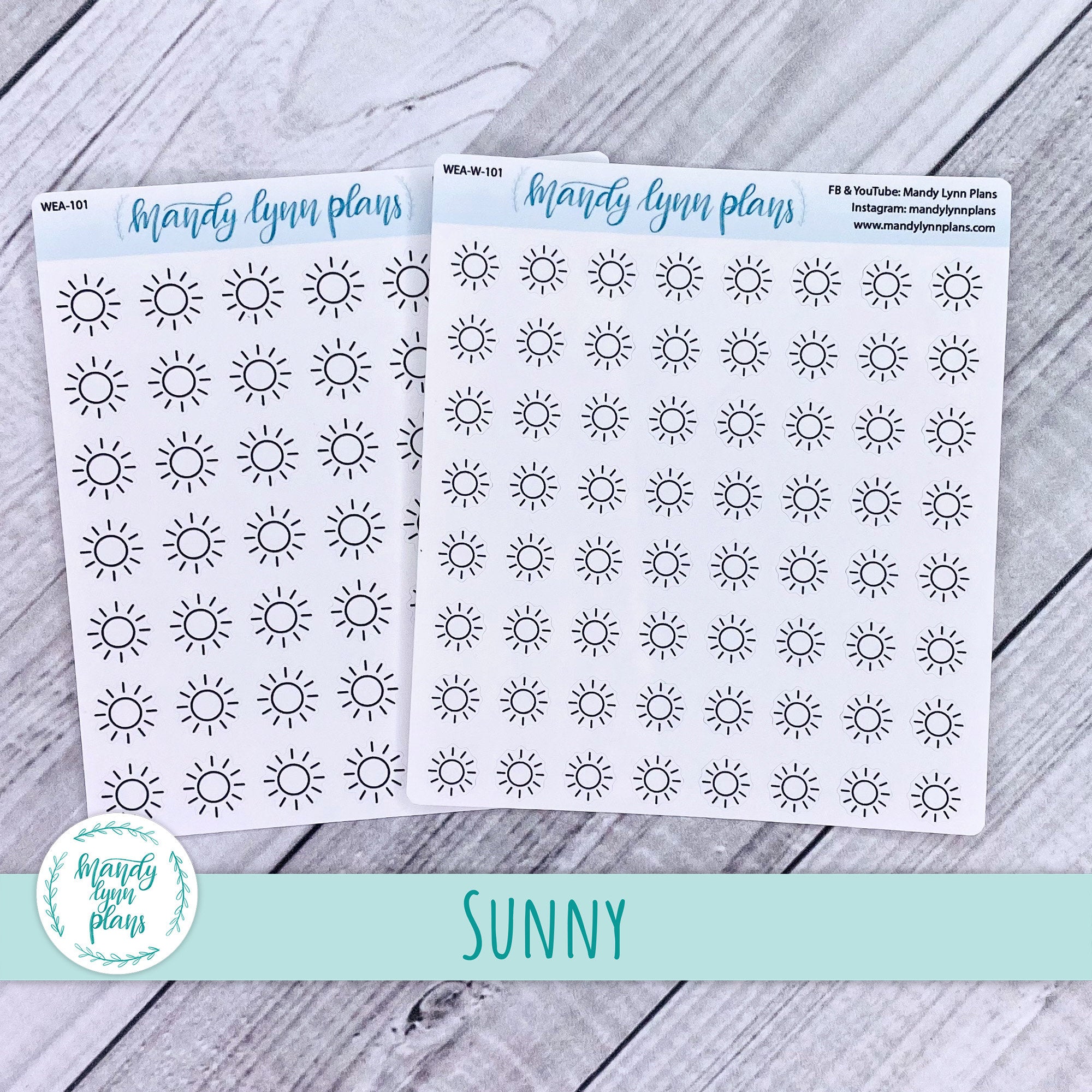 Black Line Sunny || 101 – Mandy Lynn Plans